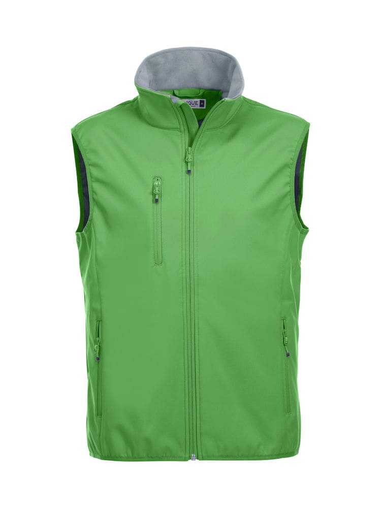 Chaleco con bolsillos Basic Softshell Vest 20911 Clique