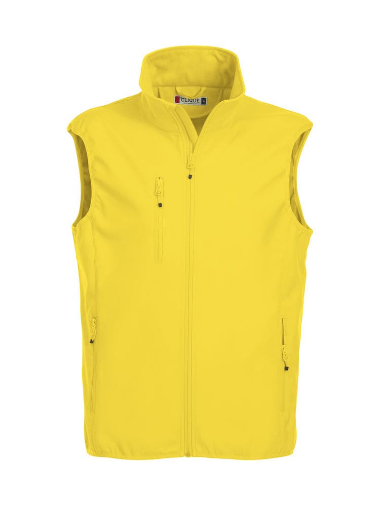 Chaleco con bolsillos Basic Softshell Vest 20911 Clique