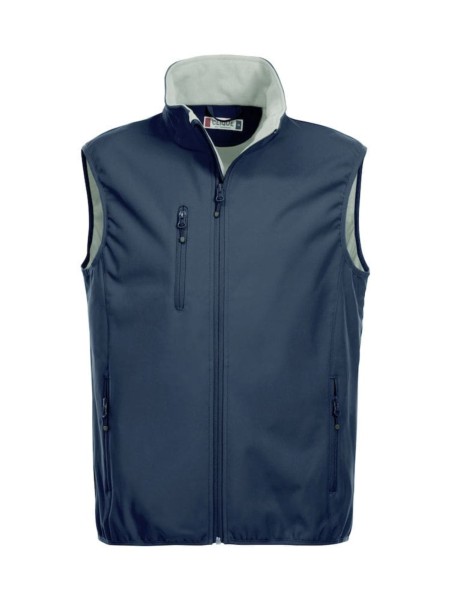 Chaleco con bolsillos Basic Softshell Vest 20911 Clique